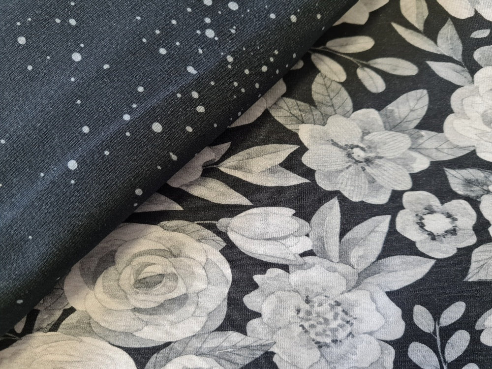 Mono Blossoms – SewGoodKnits