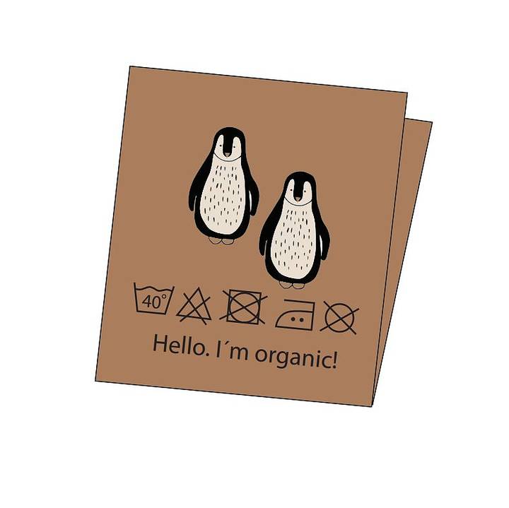 Penguins Creme Labels – SewGoodKnits