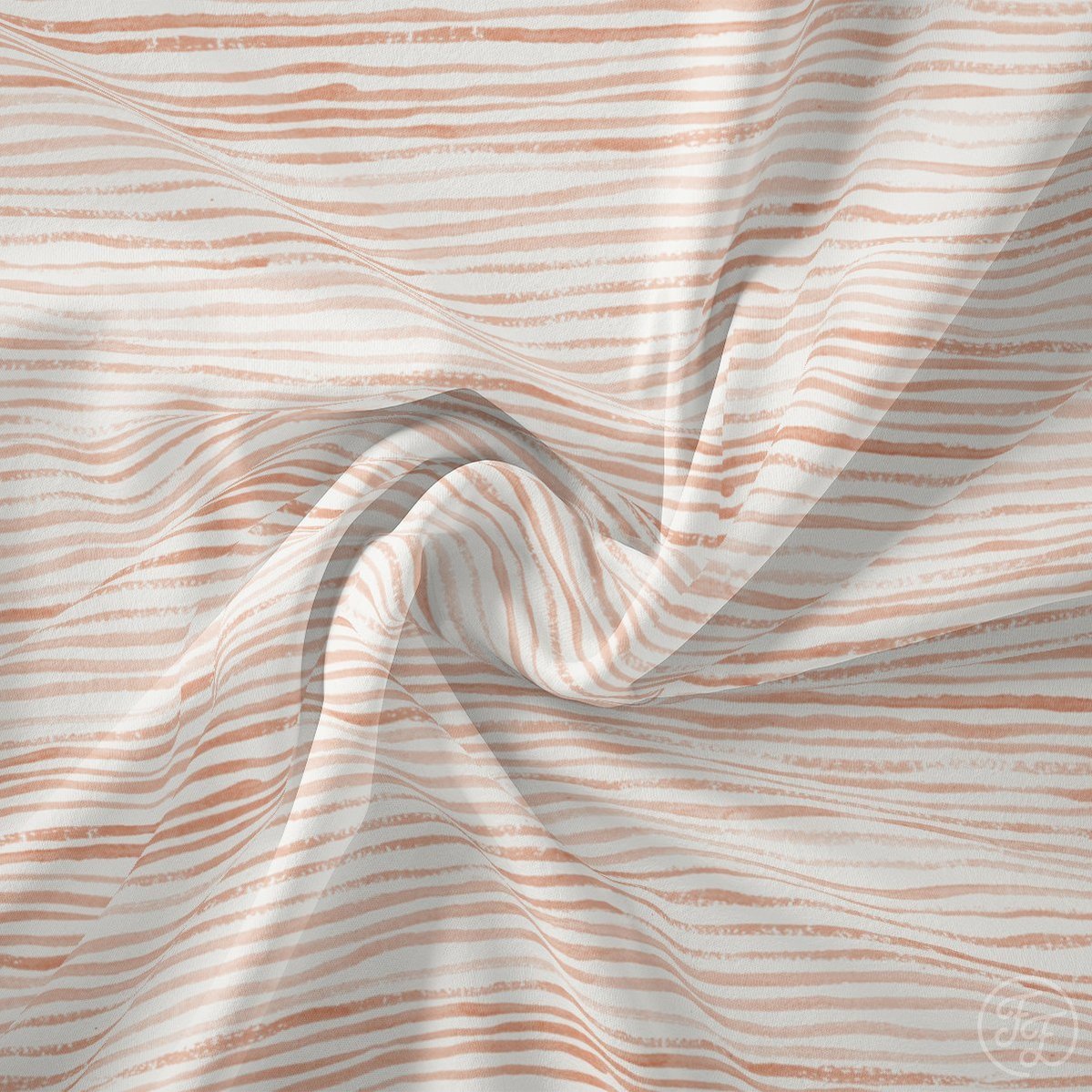 Peach Stripes Jersey – SewGoodKnits